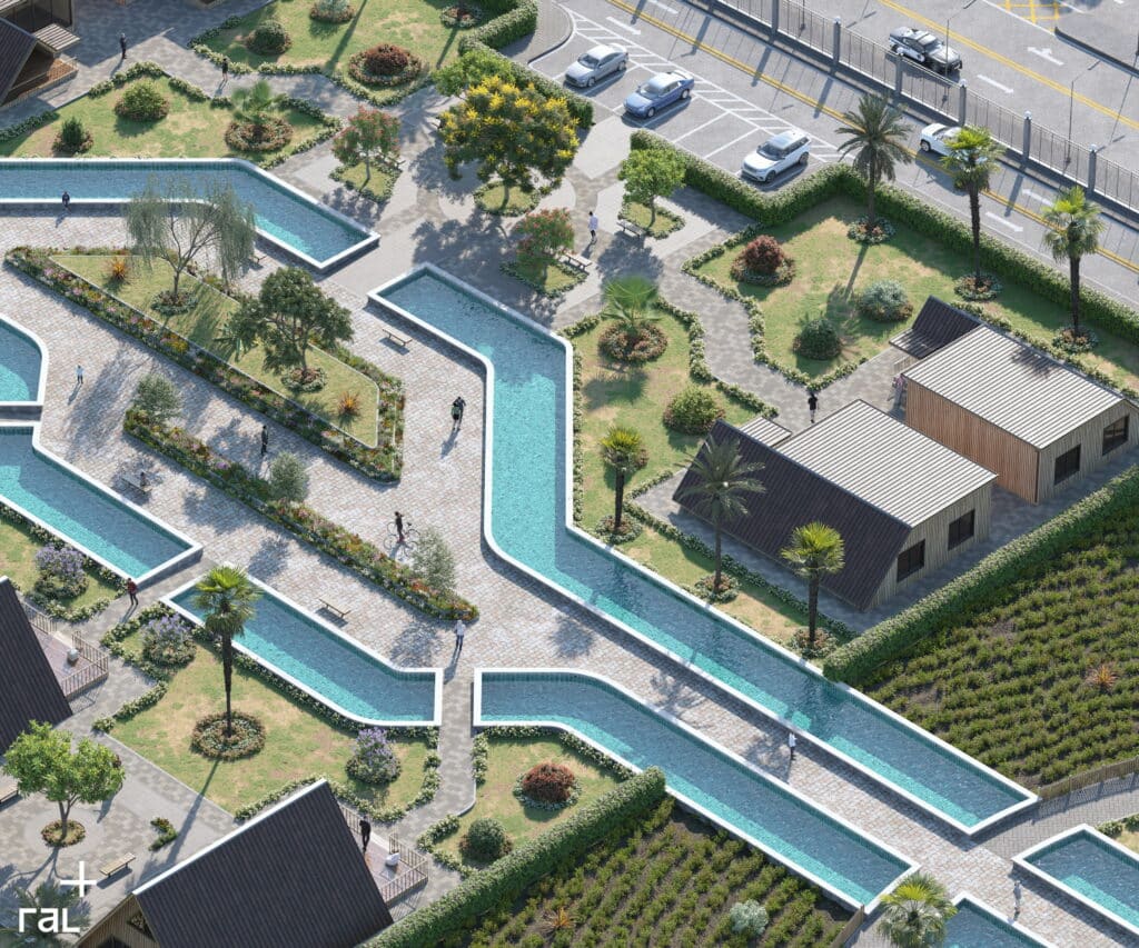 urban park architecture-MESHA'AL PARK