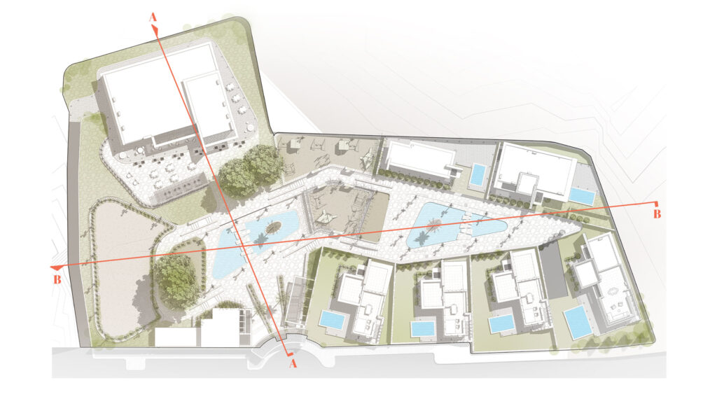 motel architecture design-Ghassan Motel