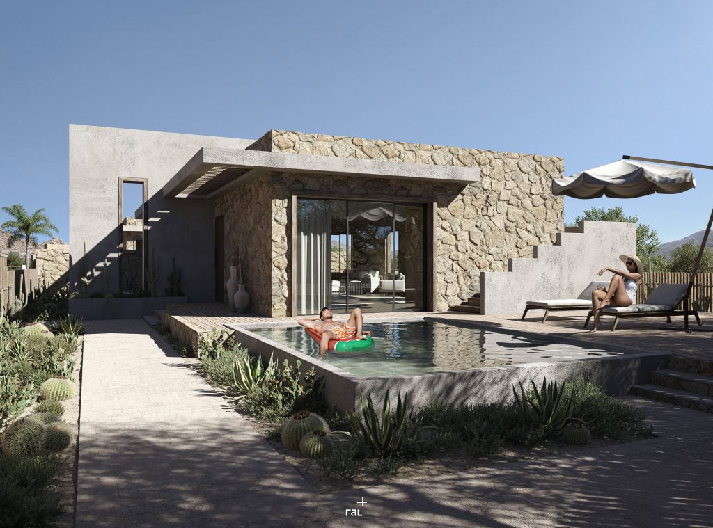 motel architecture design-Ghassan Motel