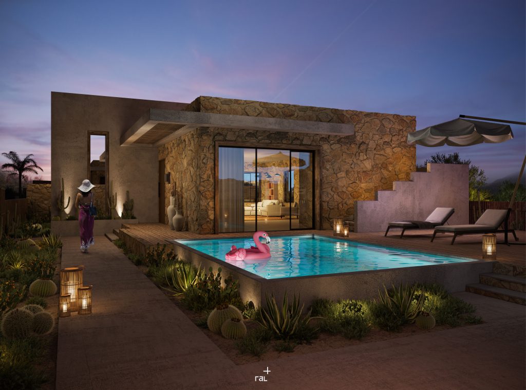 motel architecture design-Ghassan Motel