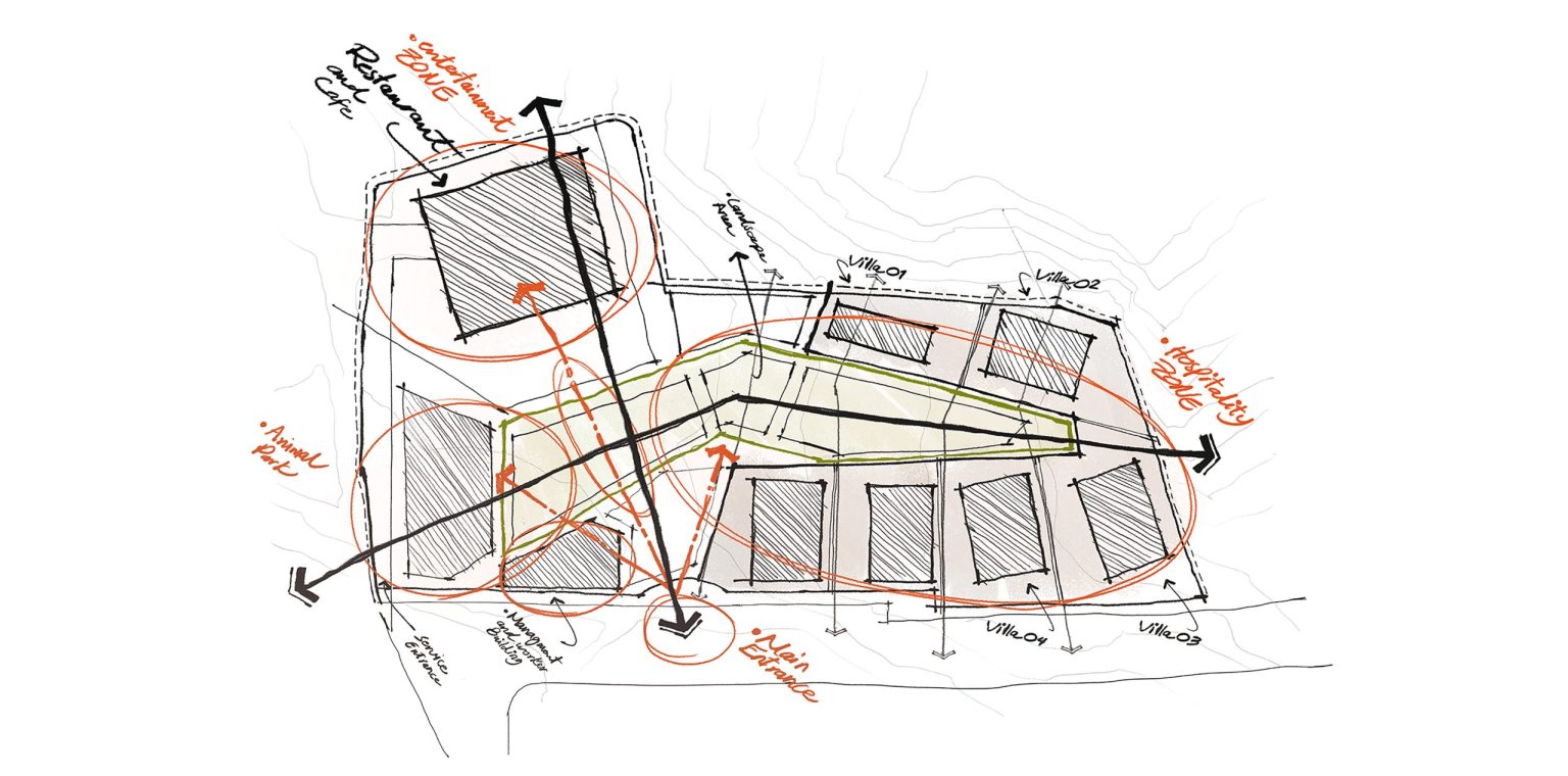 motel architecture design-Ghassan Motel